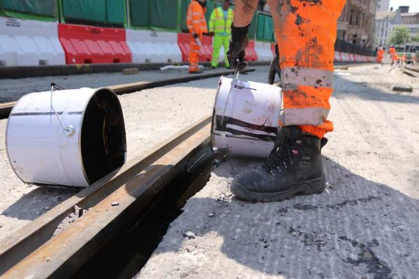 Series Six Light Rail Track Bedding Polyurethane